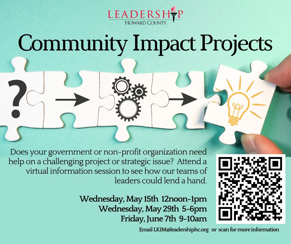 Community Impact Projects - Leadership Howard County